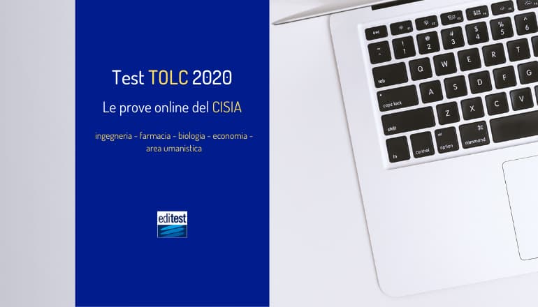 Test TOLC 2020: tutte le prove somministrate dal CISIA