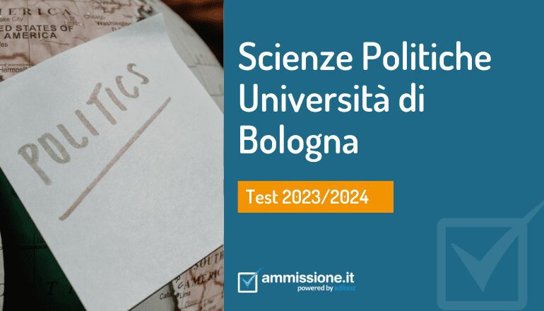 Test Scienze Politiche UniBo 2023: come partecipare alla selezione